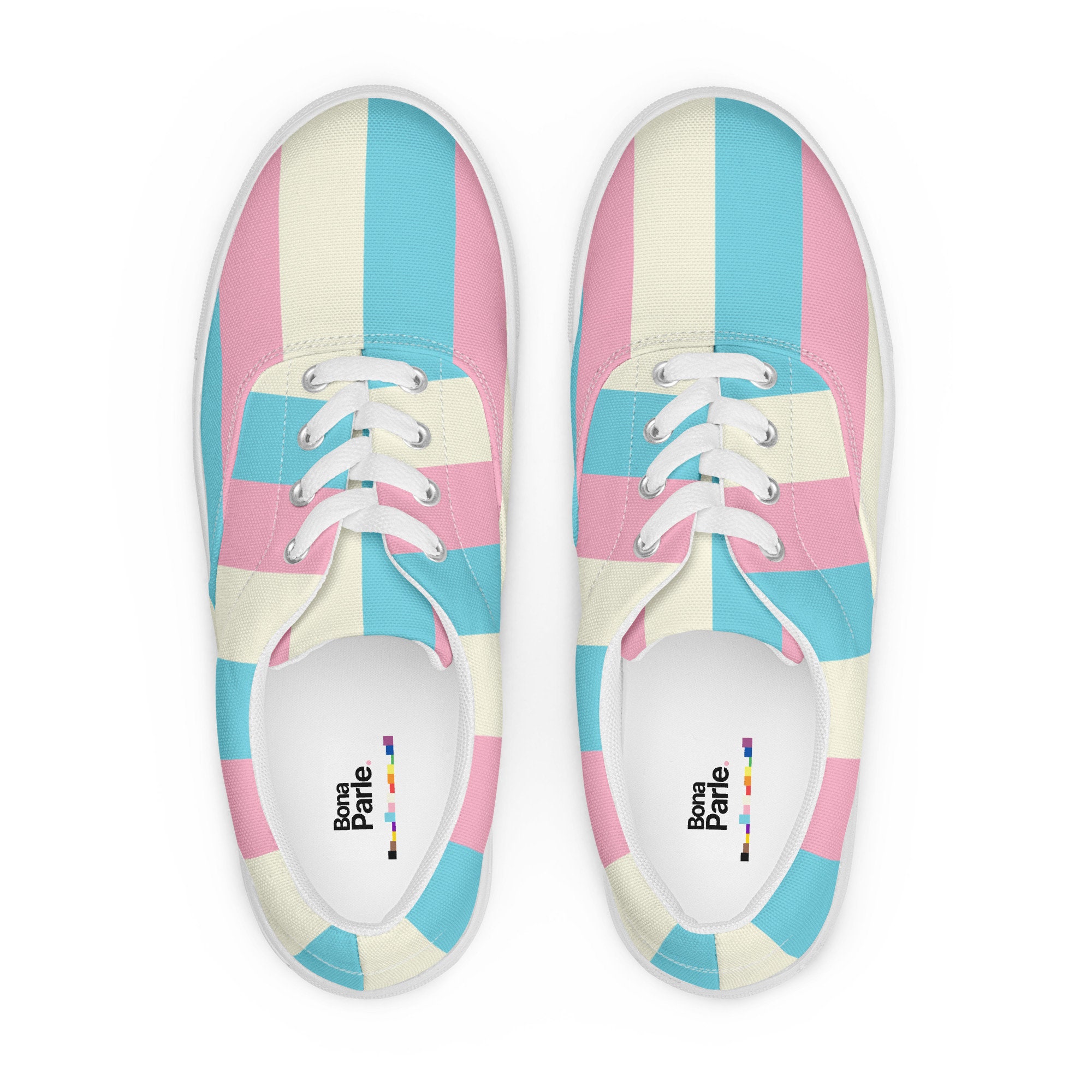 Trans Pride Flag Shoes Gender Neutral Trainers Transgender - Etsy