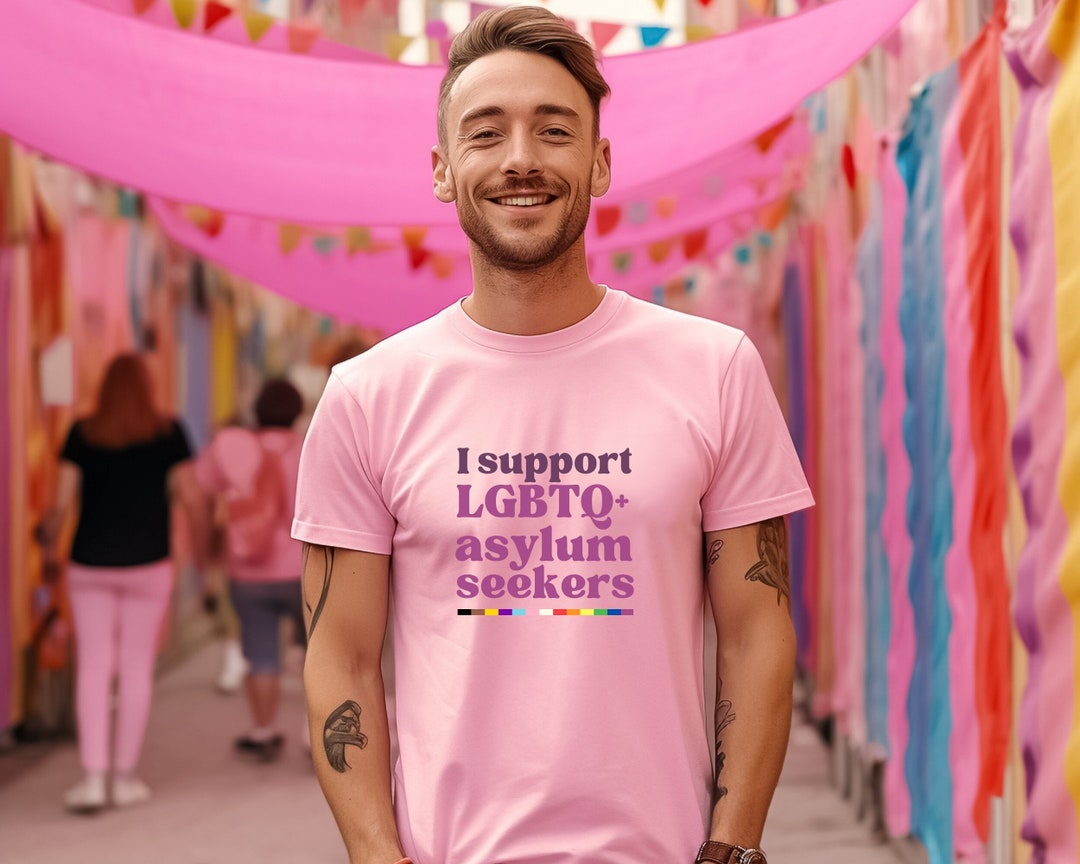 Gay Asylum Seekers Pride Shirt LGBTQ Shirt Lgbt Gift Queer Shirt LGBT ...
