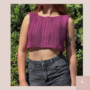 Lucia Vest CROCHET PATTERN Intermediate Lacy Flowy Spring Summer Layer ...