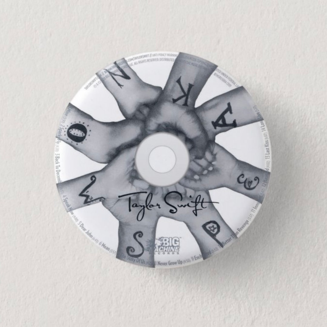 Taylor Swift speak Now CD Button - Etsy