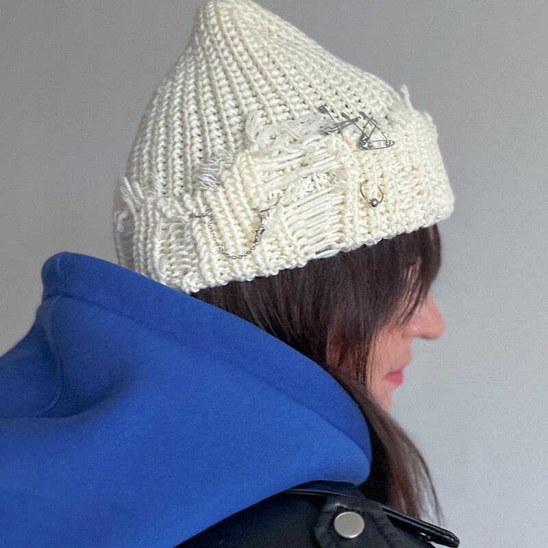 Grunge Beanie - Etsy