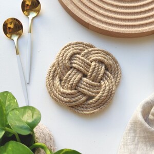 Macrame Pattern Coaster, Tablesetting - Beginner Friendly Macrame Pattern - Etsy