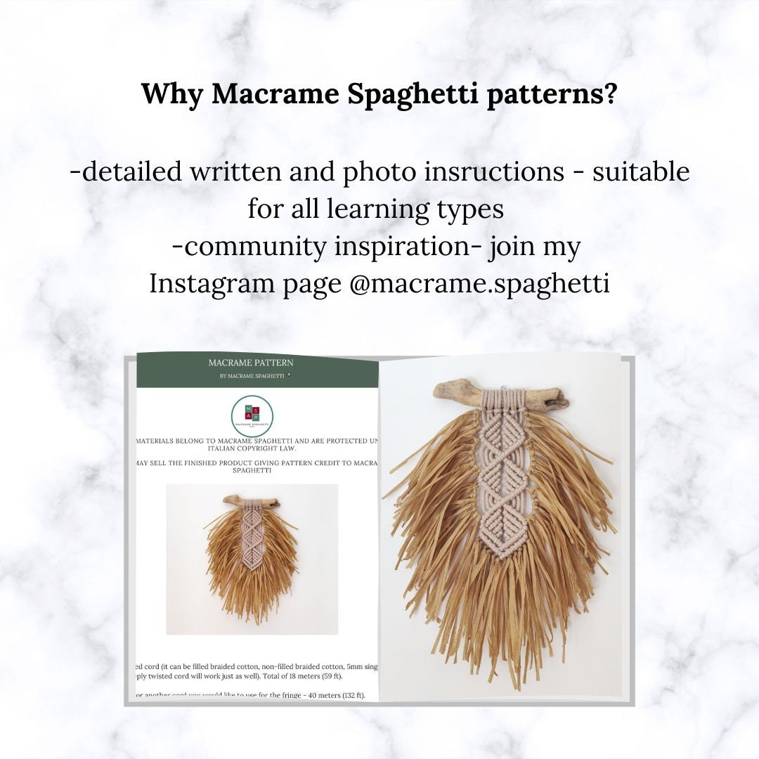 Macrame Knot Guide With Bonus PDF Patterns Macrame Tutorial - Etsy