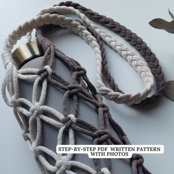 Macrame Shoulder Strap Pattern - Etsy