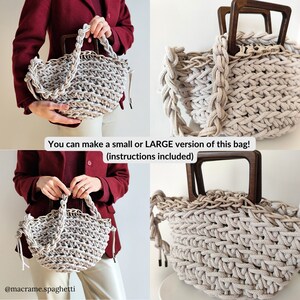 Hand Crochet Bag Roma | Crochet Pattern | Pattern in English | Beginner ...