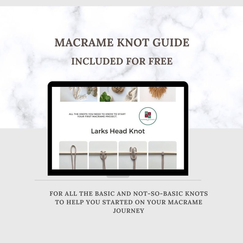 Macrame PATTERN - Macrame Fish - Instant Digital Download - PDF ...