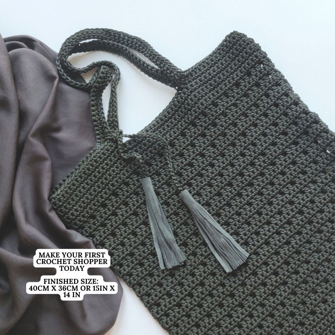 Crochet Net Bag Pattern PDF Pattern Crochet Tutorial - Etsy