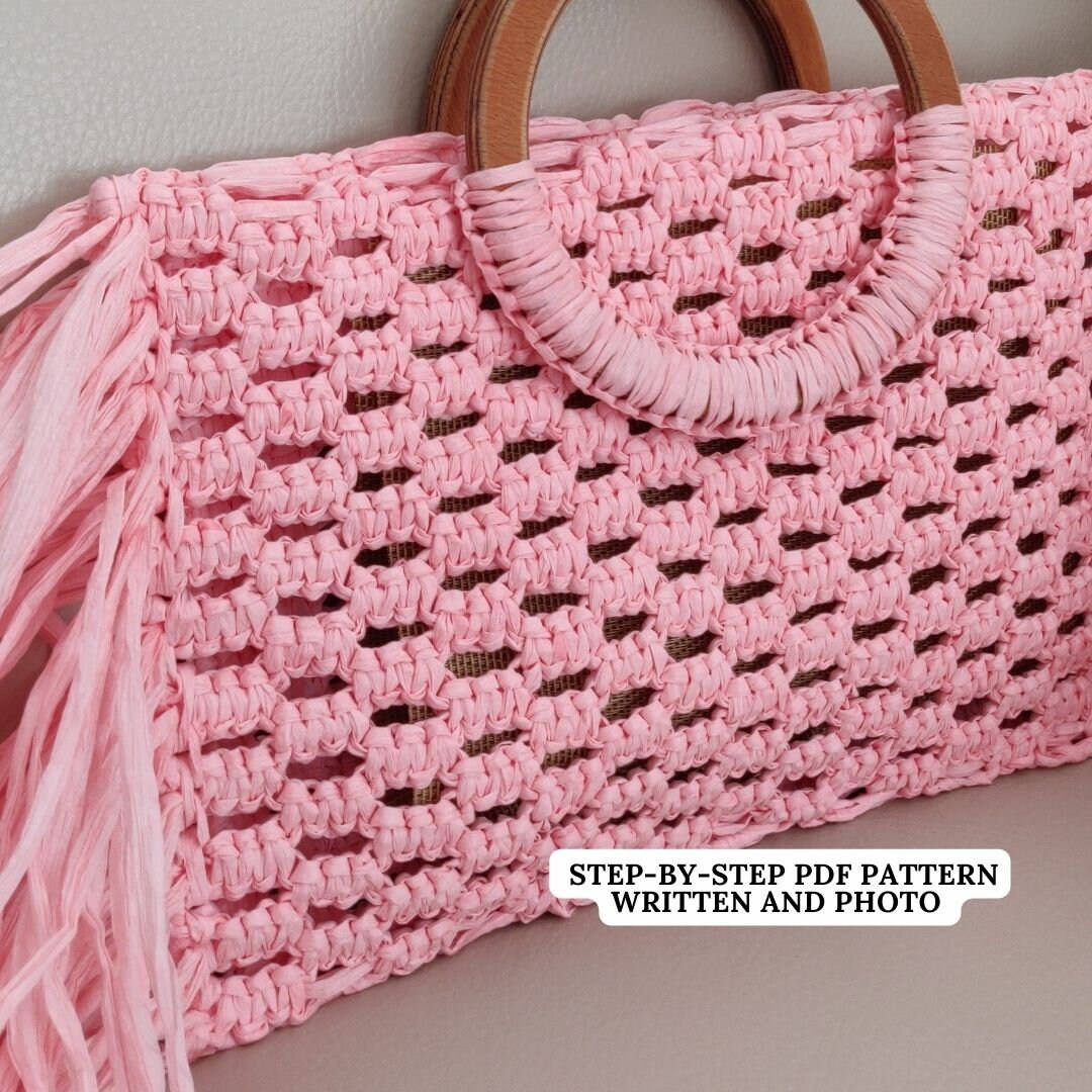 Macrame PATTERN Summer Beach Bag | PDF Pattern Macrame Summer Bag ...