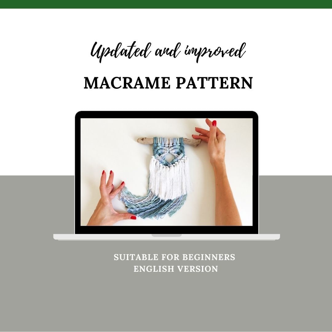 Macrame Heart PATTERN Written PDF and Knot Guide Diy - Etsy