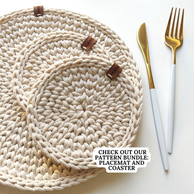 Crochet Coaster Pattern in English | PDF Download and Video Tutorial ...