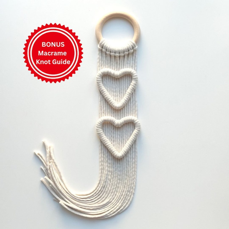 Heart Macrame Pattern - Etsy