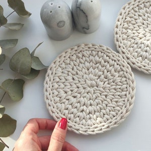 Crochet Coaster Pattern in English | PDF Download and Video Tutorial ...