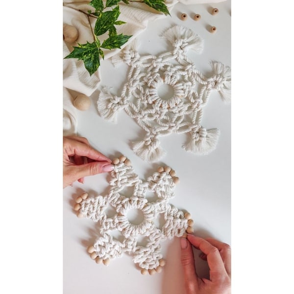 Macrame Ornament Pattern - Etsy