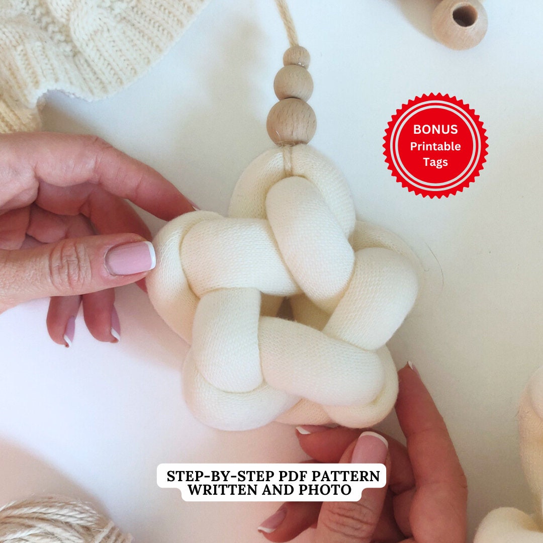 PDF Pattern - Written PDF and Knot Guide - Diy Chunky Star - Digital ...