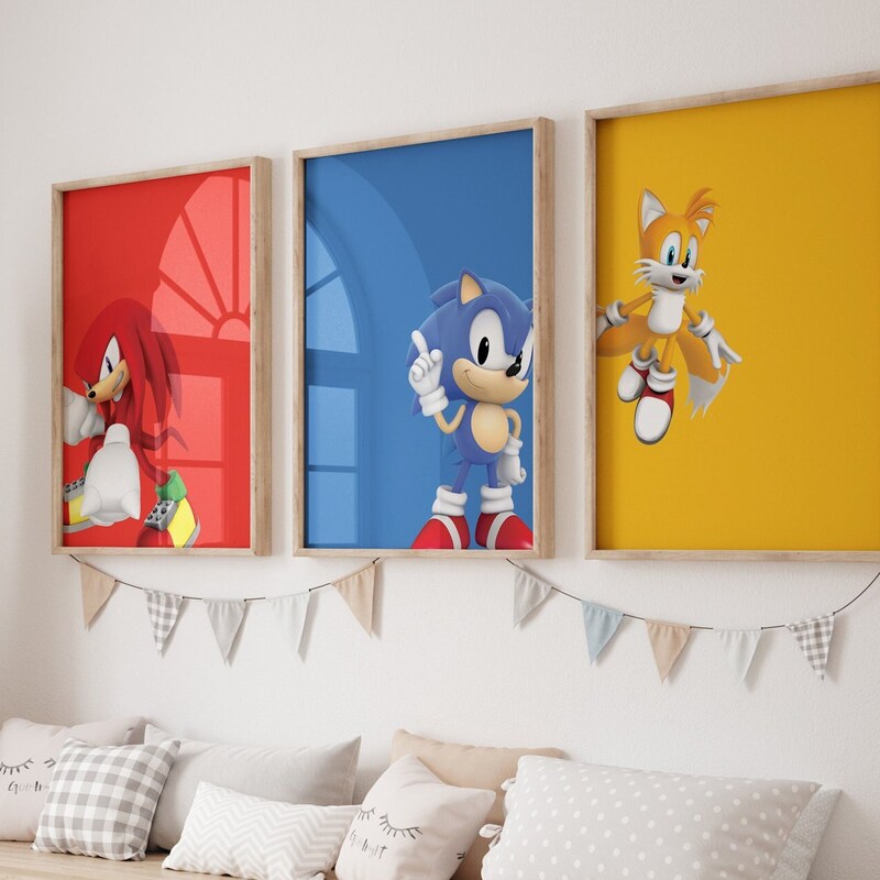 Sonic Poster - Etsy