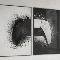 Video Game Controller Prints: Set of 3 Gaming Posters (digital Download ...