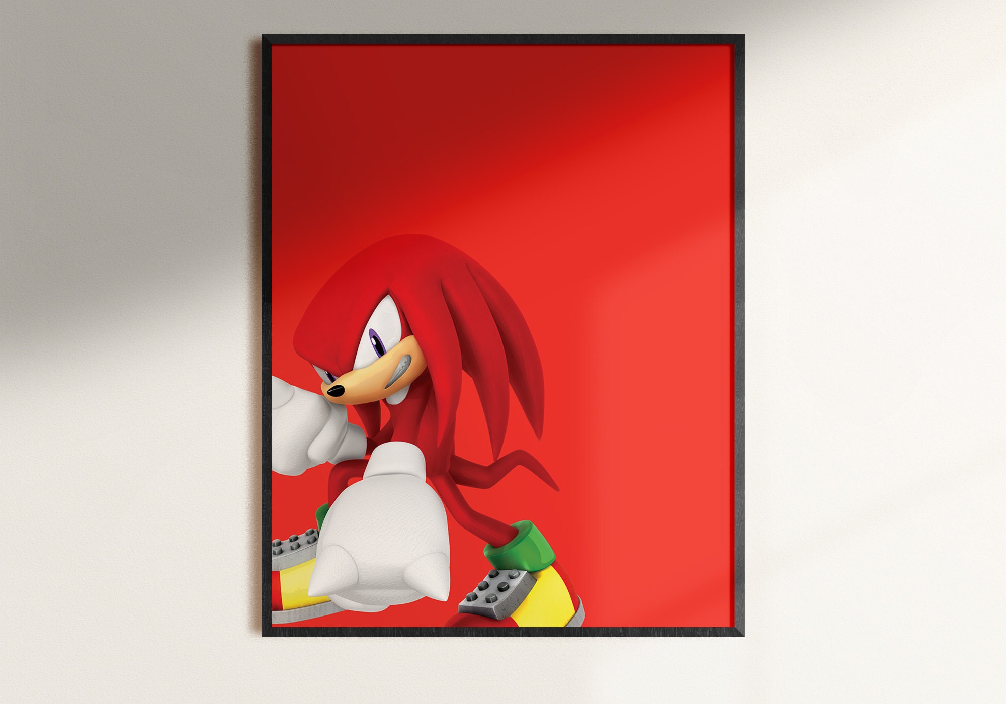 Sonic Digital Wall Art, Sonic Posters, Gaming Posters, Video Game Room ...