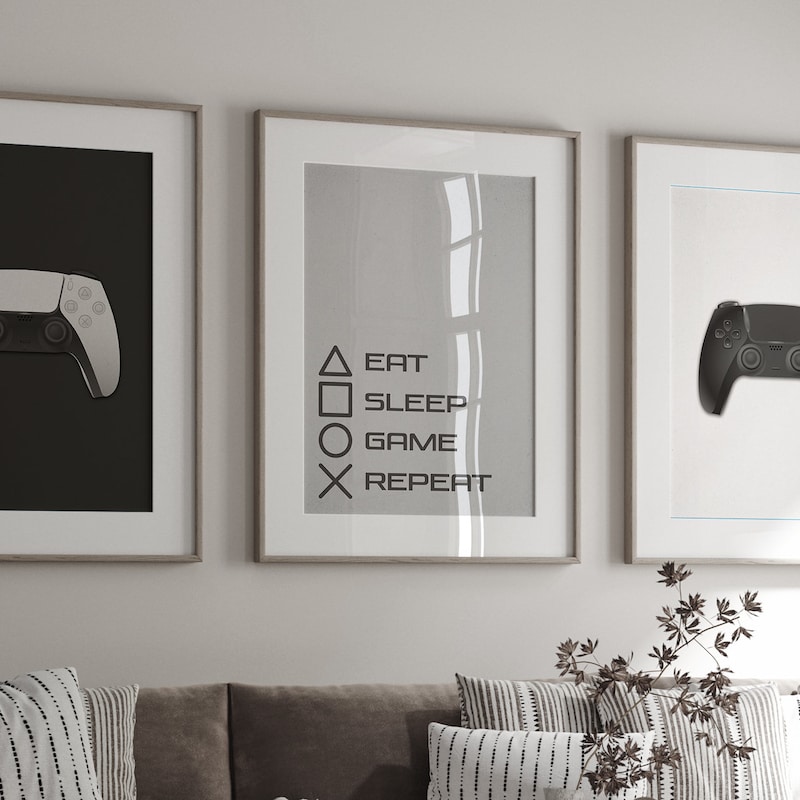 Gamer Wall Decor - Etsy