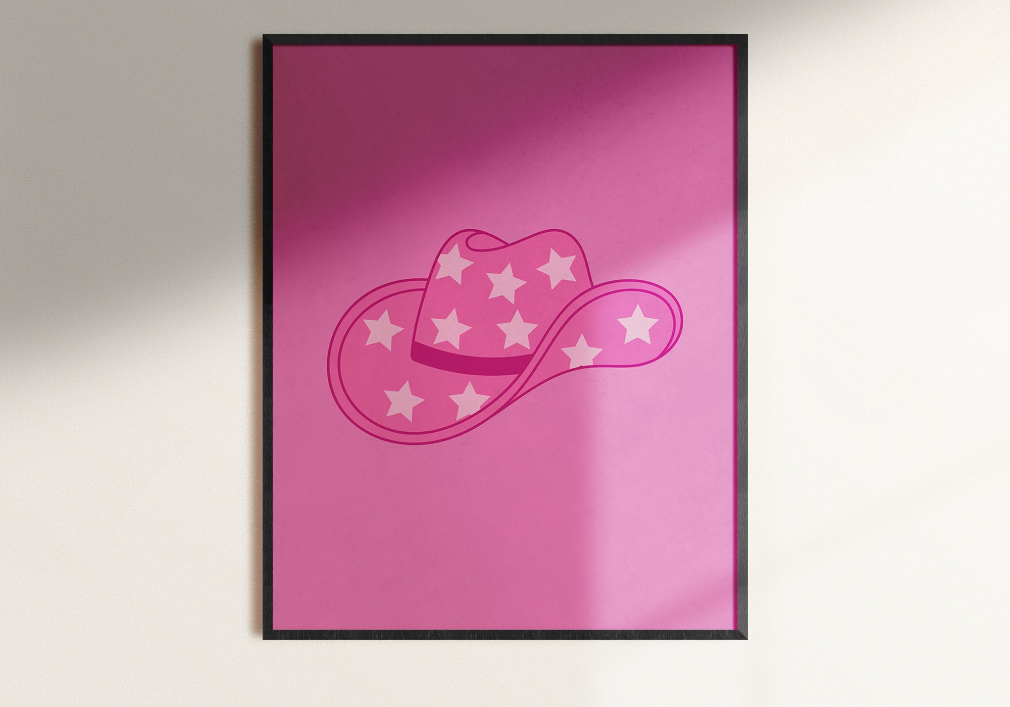 Pink Western Wall Art Set Set of 3 Art Prints Trendy Art - Etsy