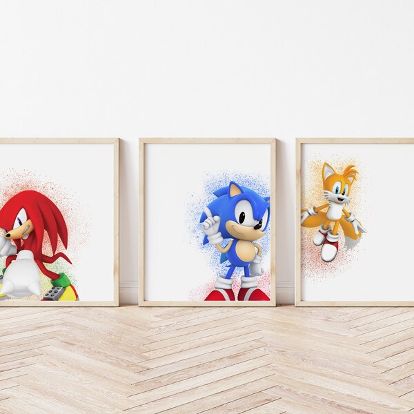 Sonic Poster - Etsy