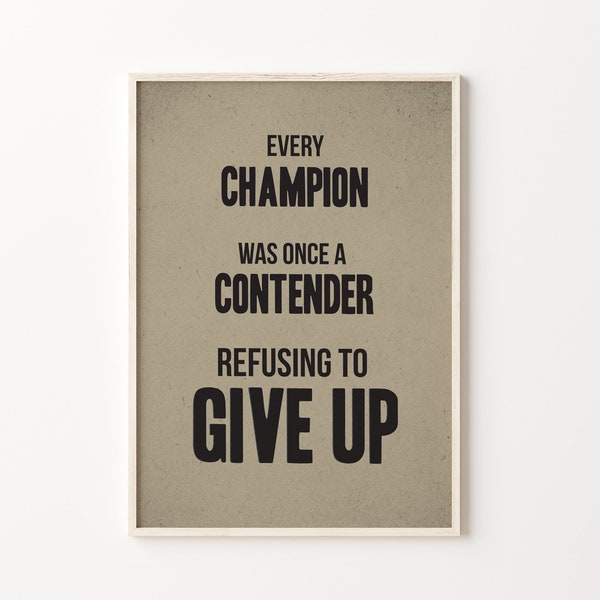 Refuse to Give Up - Etsy