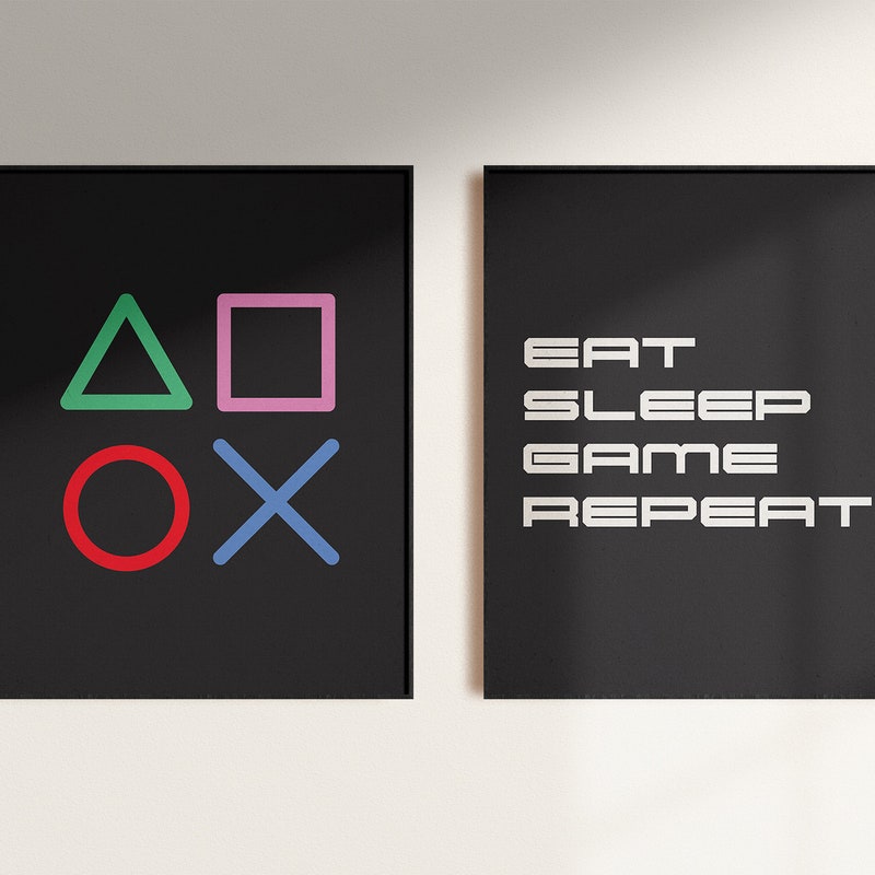 Video Game Print - Etsy
