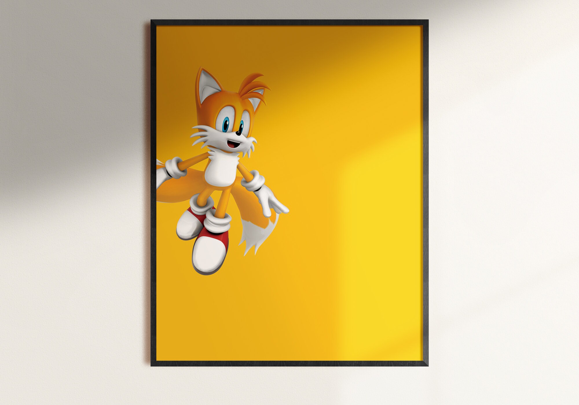 Sonic Digital Wall Art, Sonic Posters, Gaming Posters, Video Game Room ...