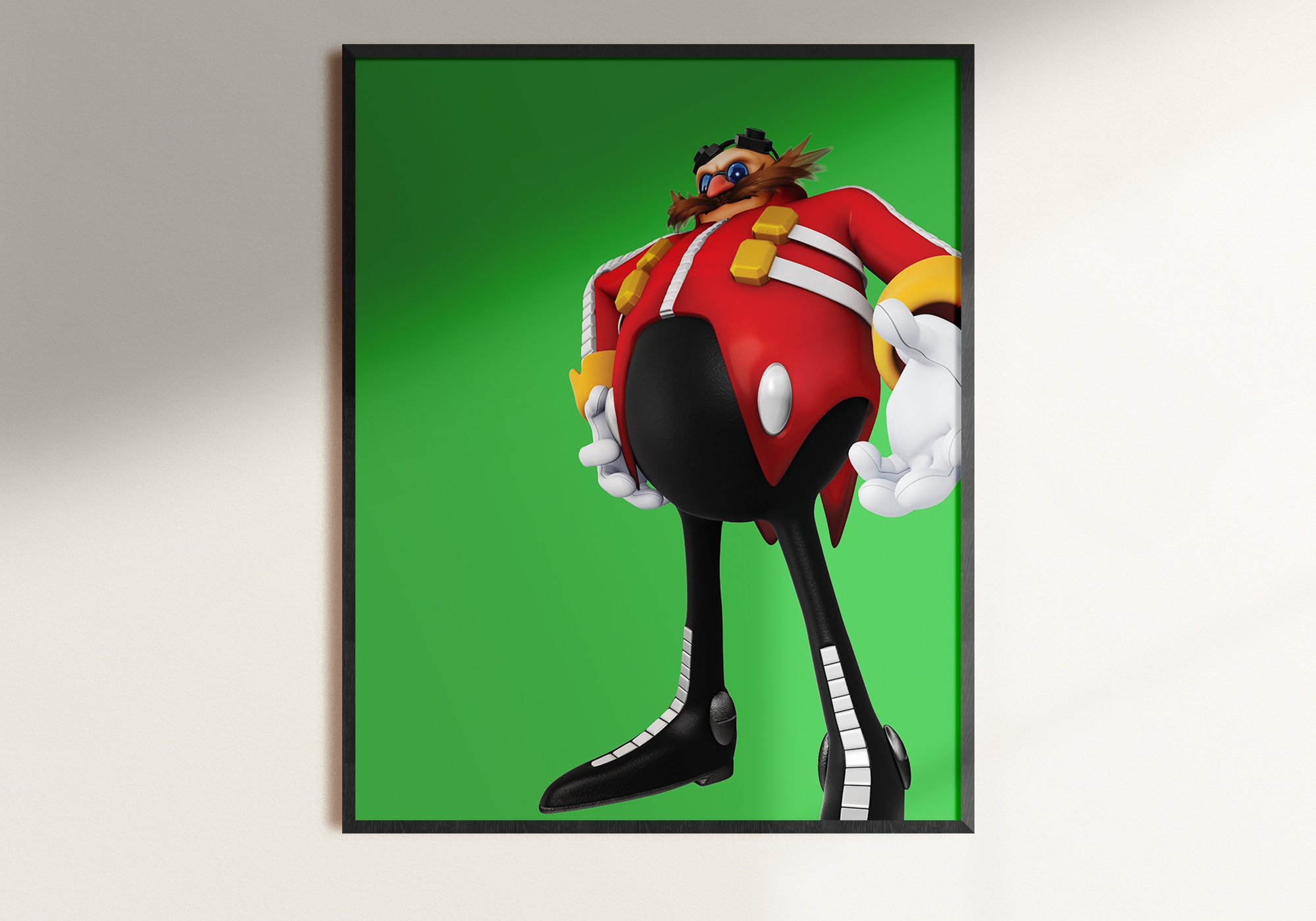 Sonic Digital Wall Art, Sonic Posters, Gaming Posters, Video Game Room ...