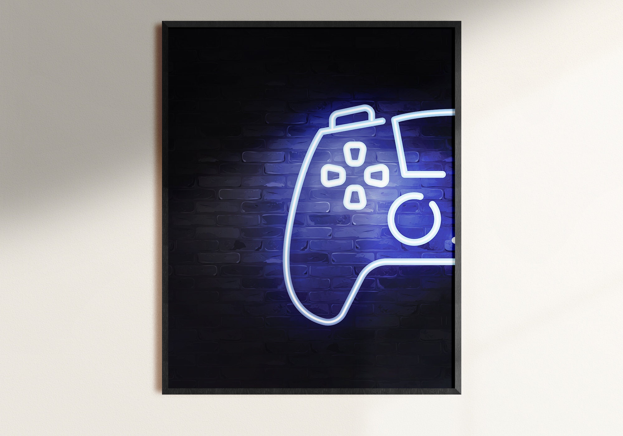 Personalized DIGITAL Game Room Poster, Custom Kids Room Gamer Wall Art ...