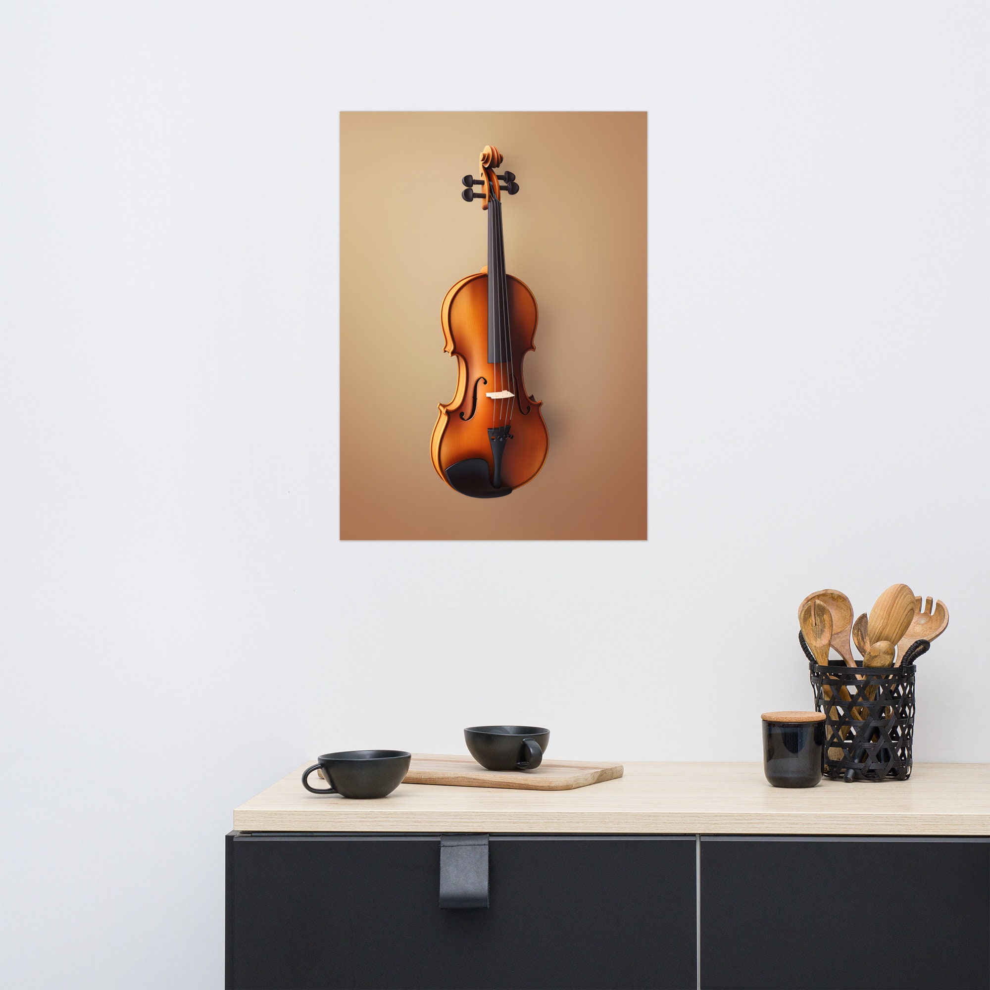 Violin Poster Minimalistic Violin Poster Violinist Wall - Etsy