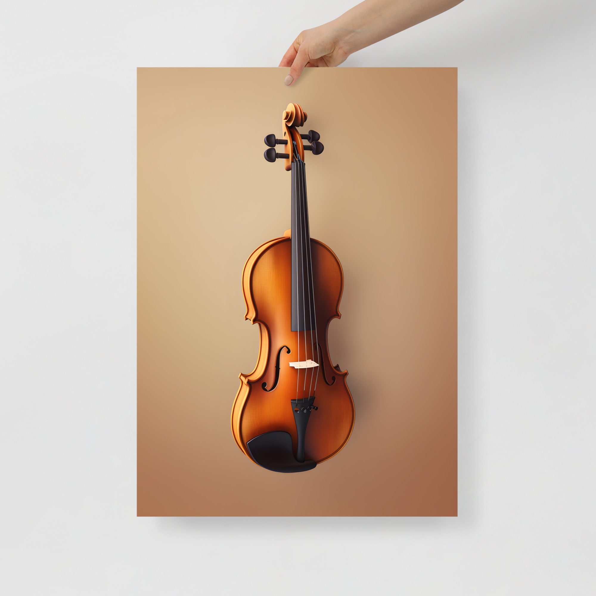 Violin Poster Minimalistic Violin Poster Violinist Wall - Etsy