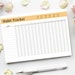 Monthly Habit Tracker, Landscape A4 and Letter Size, Instant Download ...