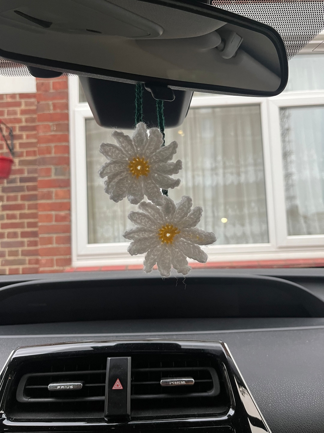 Crochet Daisy Car Hanging Pattern Pdf - Etsy