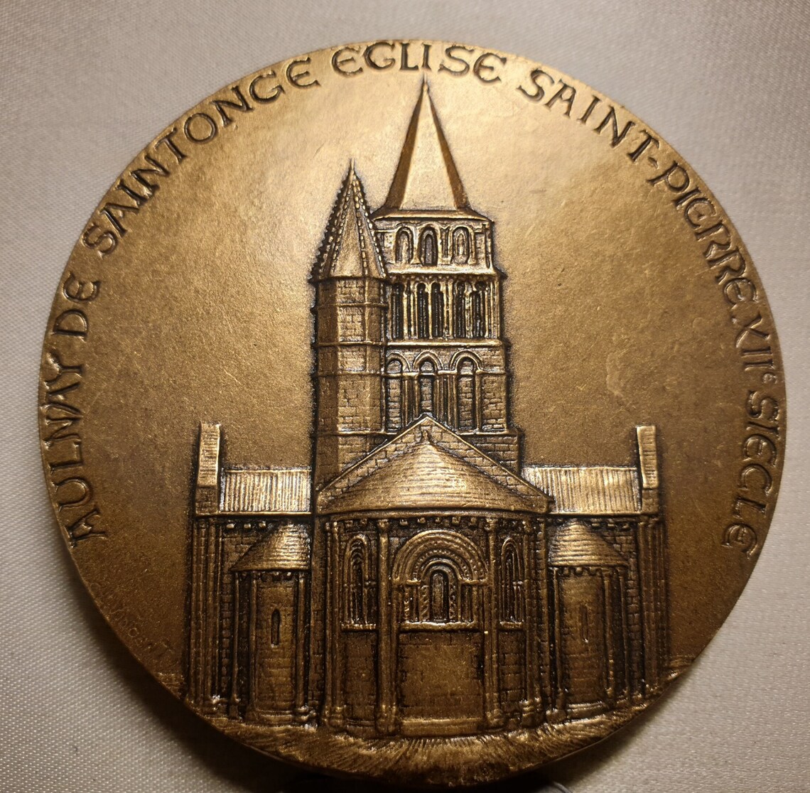 Art Medal Eglise Saint Pierre Medaille World Heritage Unesco - Etsy