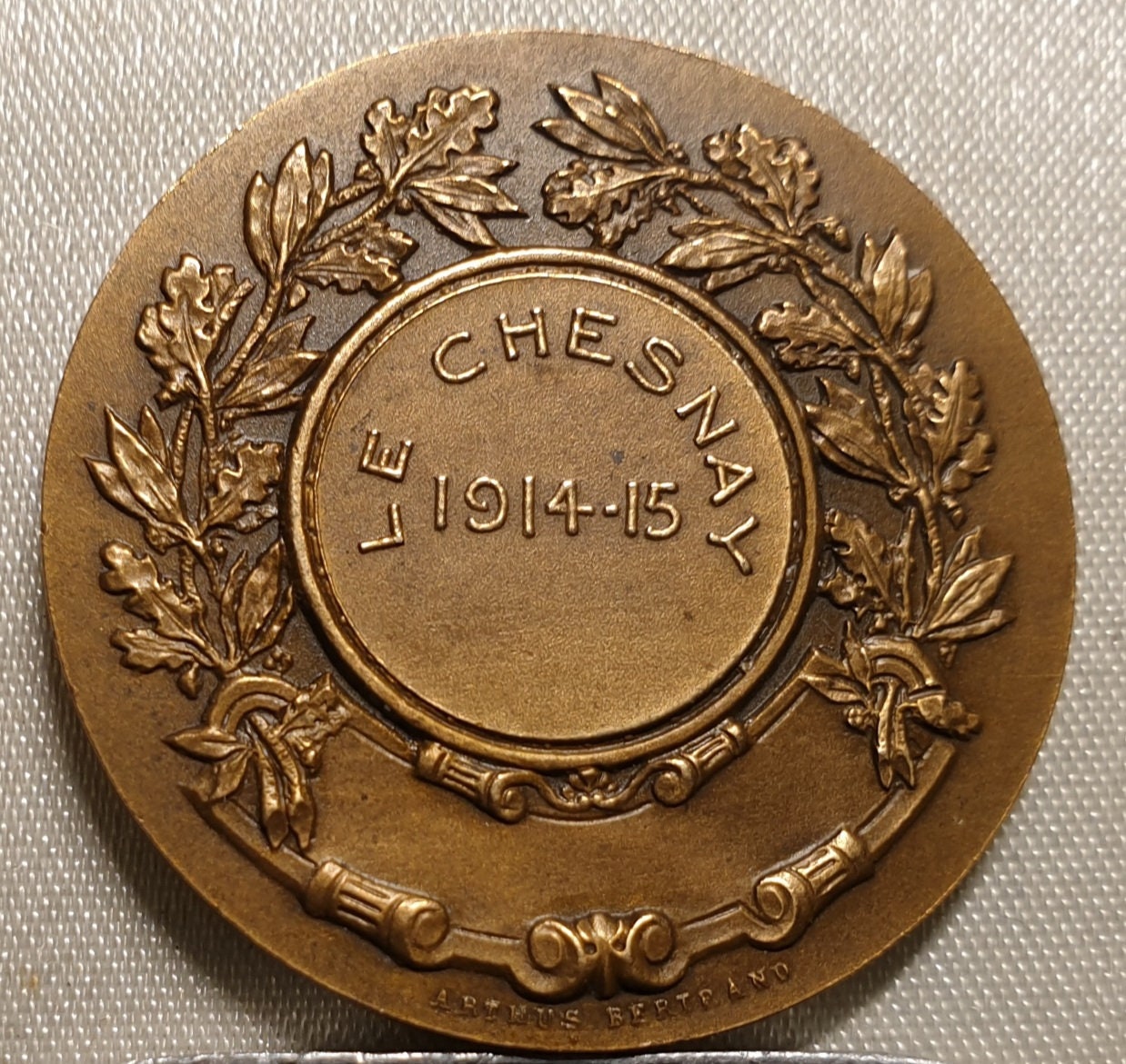 1915 La Patrie French Marianne 27mm Art Medal Jewell Woman's Helmet ...