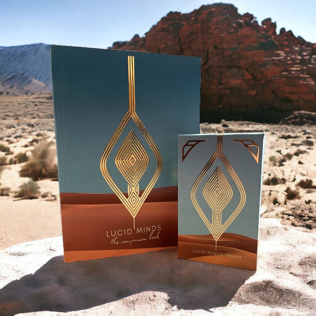 Lucid Minds Tarot Deck & Printed Companion Book Modern Tarot Cards in ...