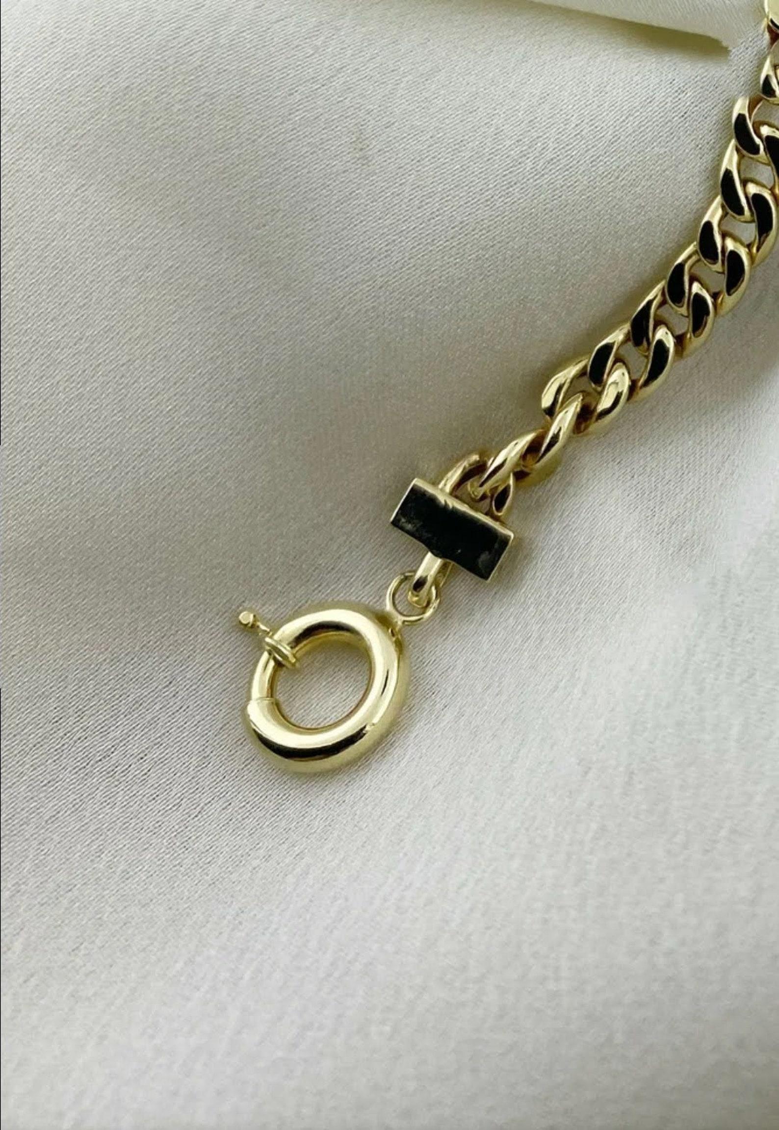 Letter Gold Bracelet / 14K Solid Personalized Bracelet / Block - Etsy