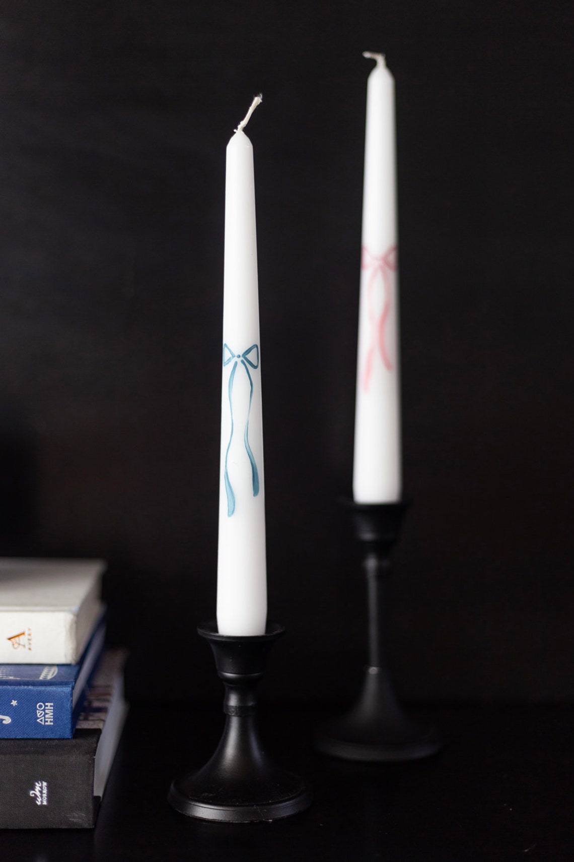 Hand-painted Large Bow Candle | Made-to-order Candles Are the Perfect ...