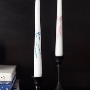 Hand-painted Large Bow Candle | Made-to-order Candles Are the Perfect ...
