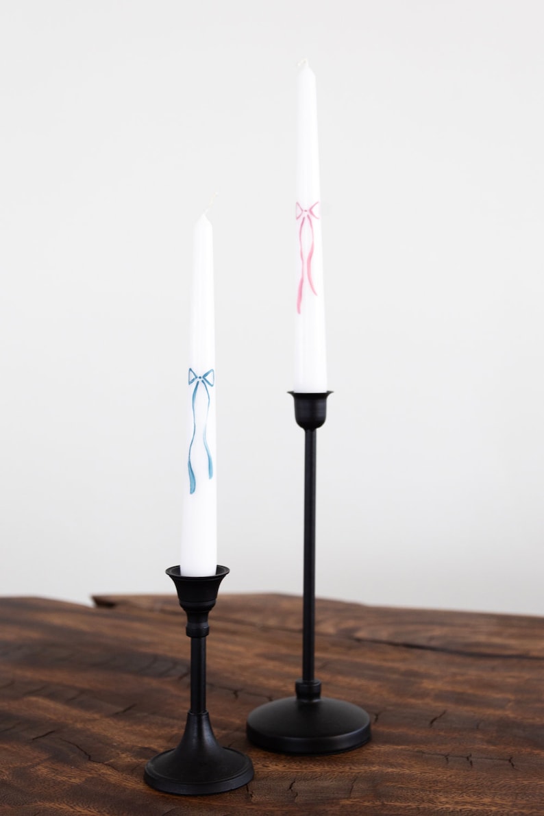 Hand-painted Large Bow Candle | Made-to-order Candles Are the Perfect ...