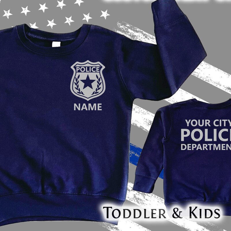 Police Sweater - Etsy