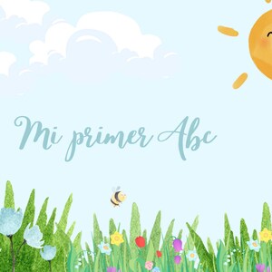 Abecedario Para Colorear, Imprimible, Mi Primer Abc, Actividades Para ...