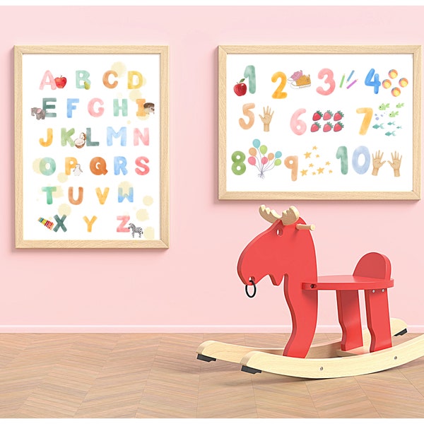 Printable Alphabet Posters - Etsy