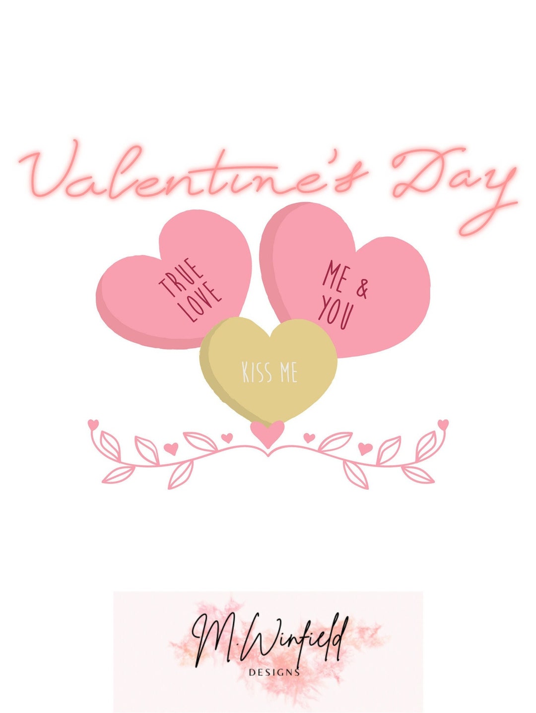 Valentines Day, Heart Candies, PNG, Digital Download - Etsy