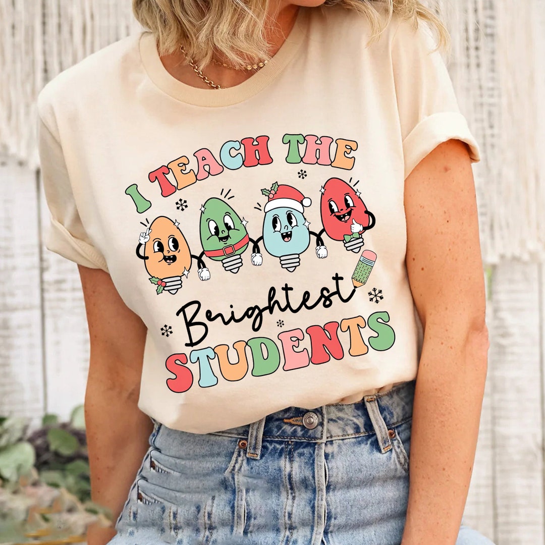 Teacher Christmas Shirt, Christmas Teacher Sweatshirt, I Teach the ...