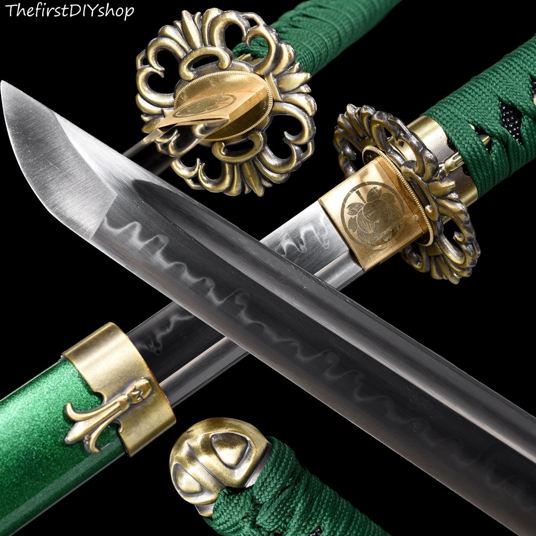 Handmade Sword-t10 Steel Forged-soil-covered Burning Blade-real Katana ...