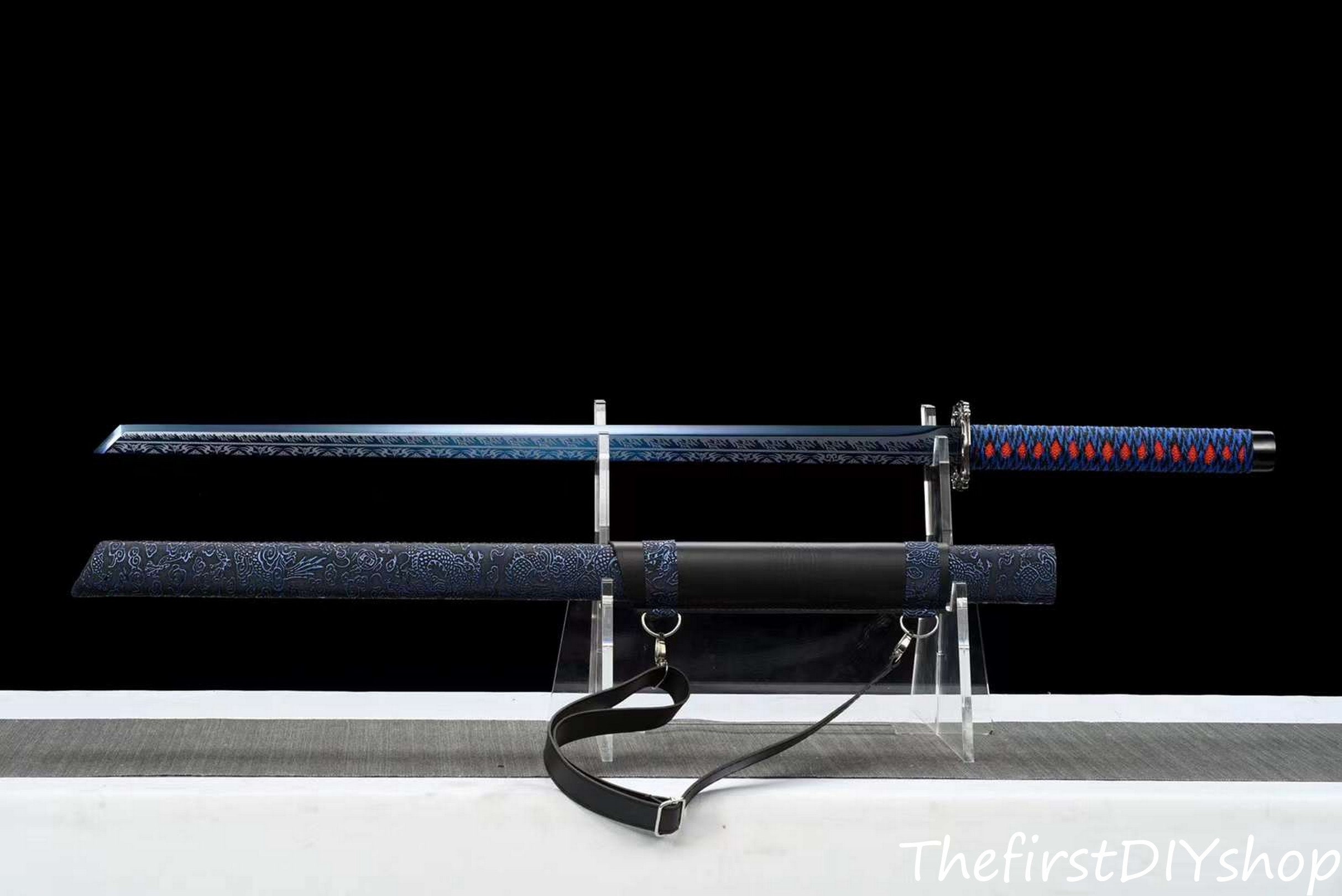 Handmade Sword-full Tang Katana-extreme Manganese Steel Forging ...