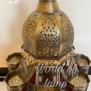 Moroccan Lamp / Moroccan Lantern / Moroccan Lighting Style / Moroccan ...