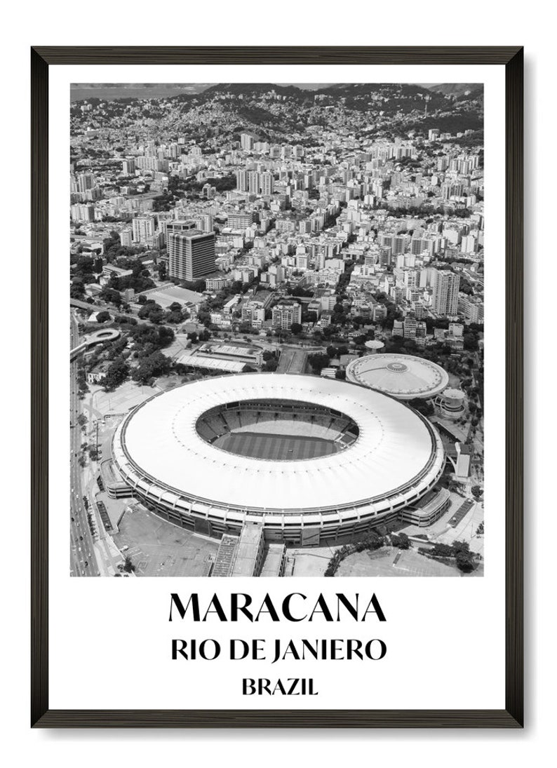 Stadium Prints - Wembley Stadium - Estadio Azteca - Maracana Stadium ...
