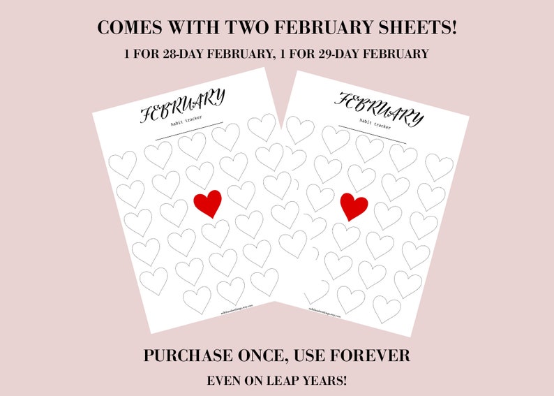 Themed Monthly Habit Tracker: Printable Goal Planner (PDF) - Etsy